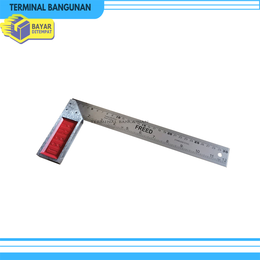 Jual Siku Meter Tebal Freed 12 Inch Alat Ukur Dimensi | Shopee Indonesia