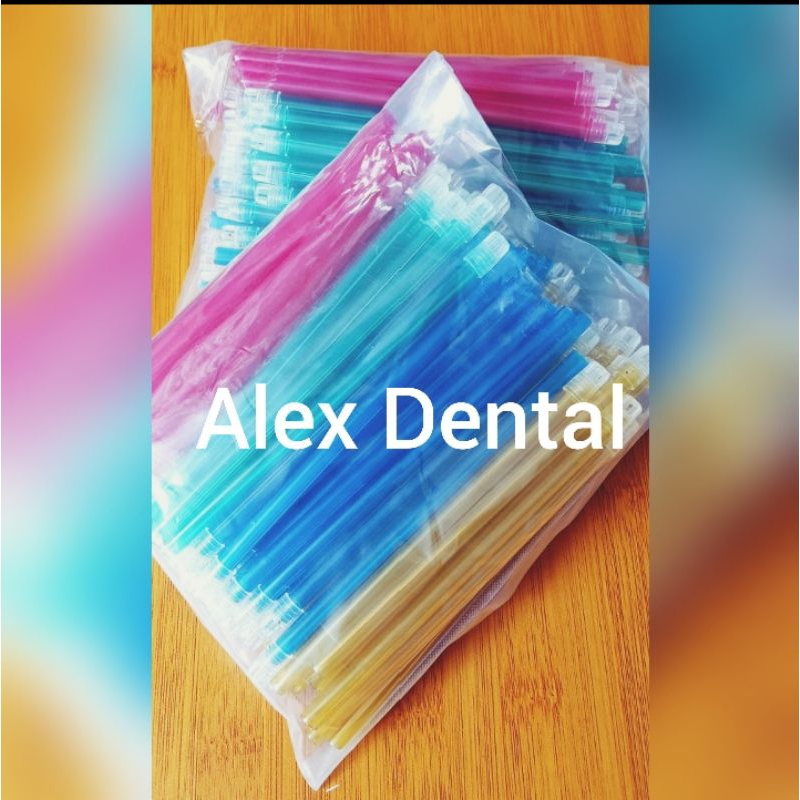 Jual suction saliva ejactor warna 100 pcs | Shopee Indonesia
