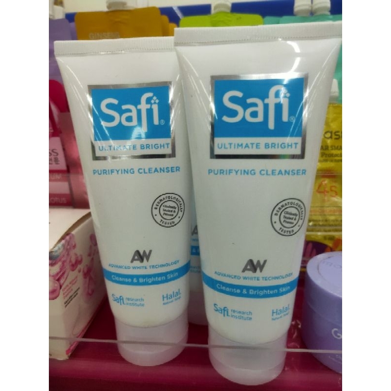 Jual safi ultimate bright purifying cleanser / sabun muka 100g | Shopee Indonesia