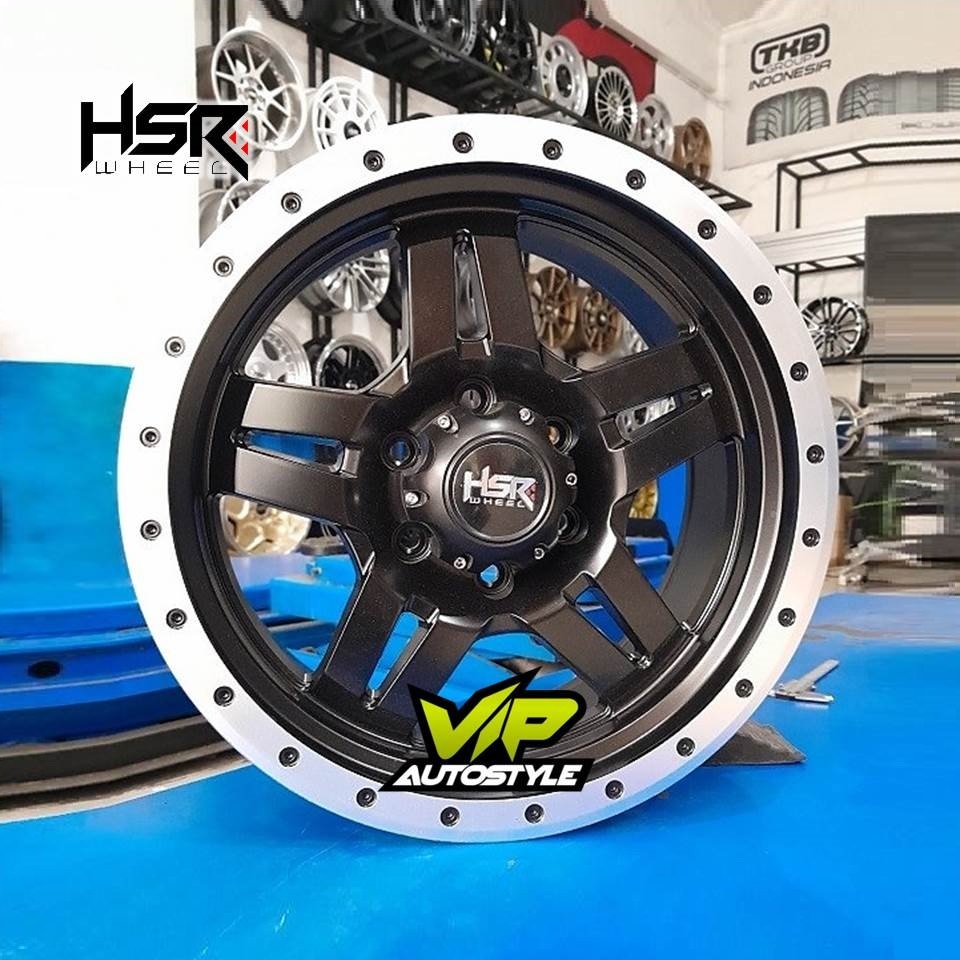 Jual Velg mobil R18 HSR Kainan Racing Triton Fortuner Terrano Isuzu Mu ...