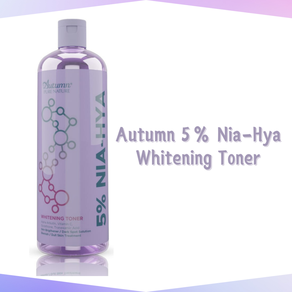 Jual Autumn 5% Nia-Hya Whitening Toner 500ml/Toner Pemutih Kulit | Shopee Indonesia
