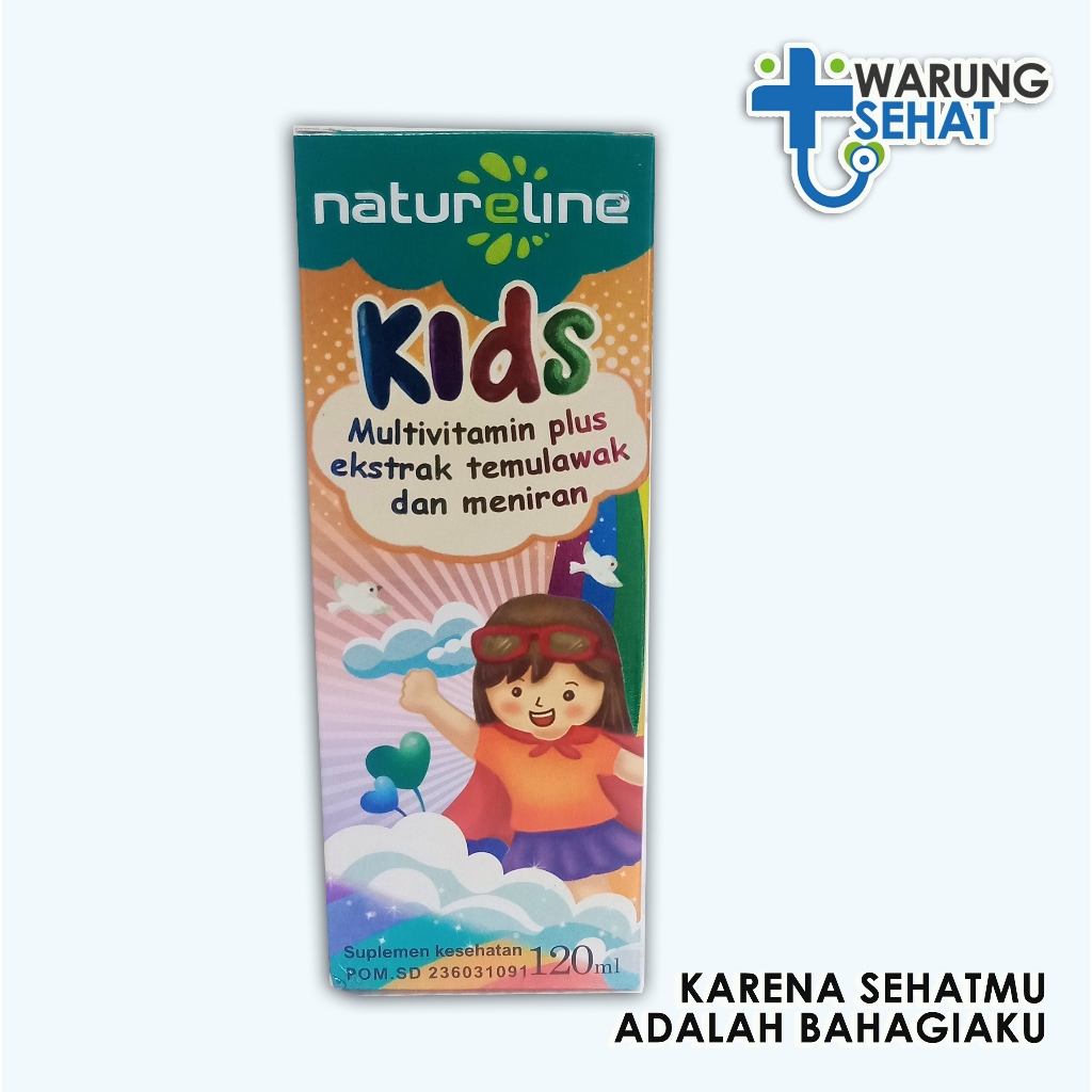 Jual Natureline Kids Multivitamin 120 ML | Shopee Indonesia