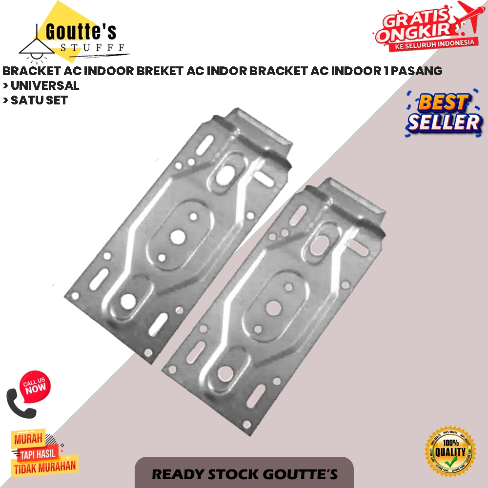 Jual BRACKET AC INDOOR BREKET AC INDOR BRACKET AC INDOOR 1 PASANG ...