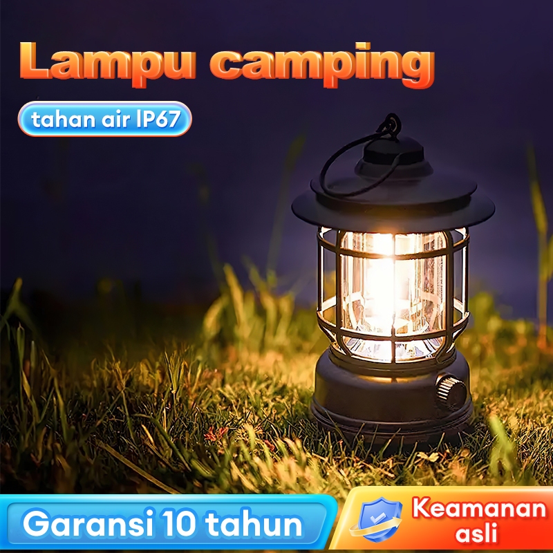 Jual 【Garansi 10 tahun】 Lampu Lentera LED Lampu Tenda Camping Lampu ...