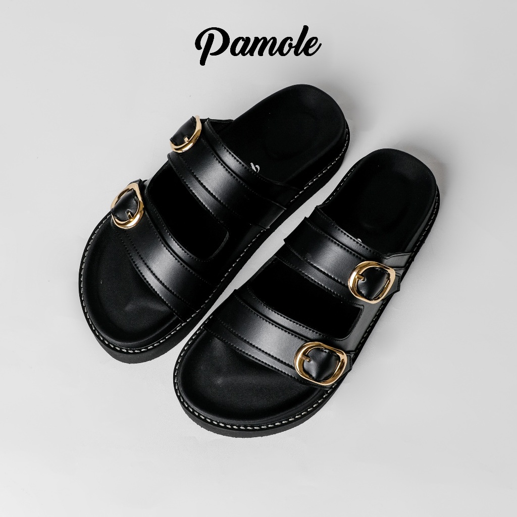 Jual Pamole - Sandal Wanita Kekinian Sendal Cewek Sandal Flat - Elsie ...