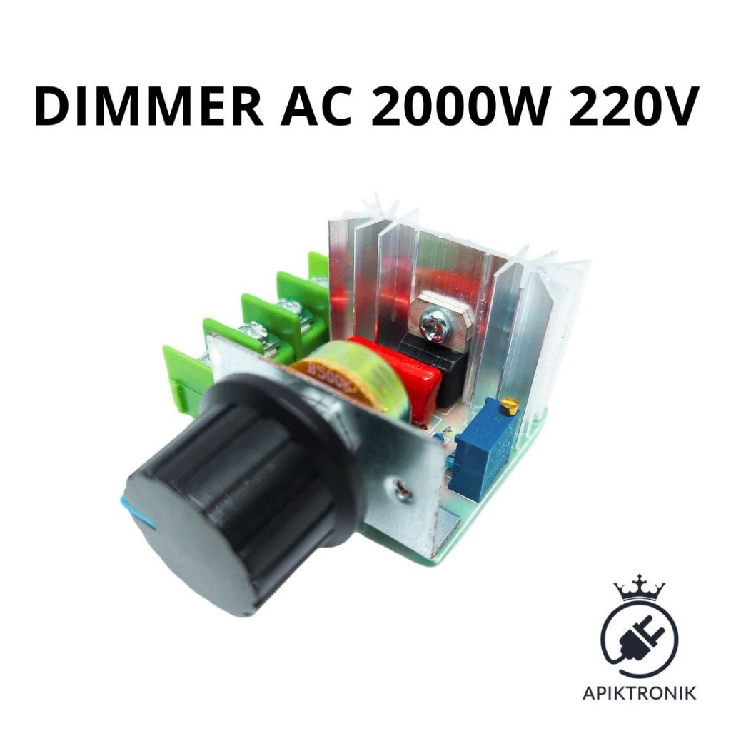 Jual Dimmer SCR 2000W AC 220V Voltage Regulator Speed Controller | Shopee Indonesia