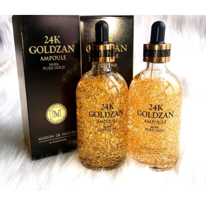 Jual SERUM WAJAH GLOWING + SERUM WAJAH GOLD 24 K + SERUM 24 K GOLDZAN ...