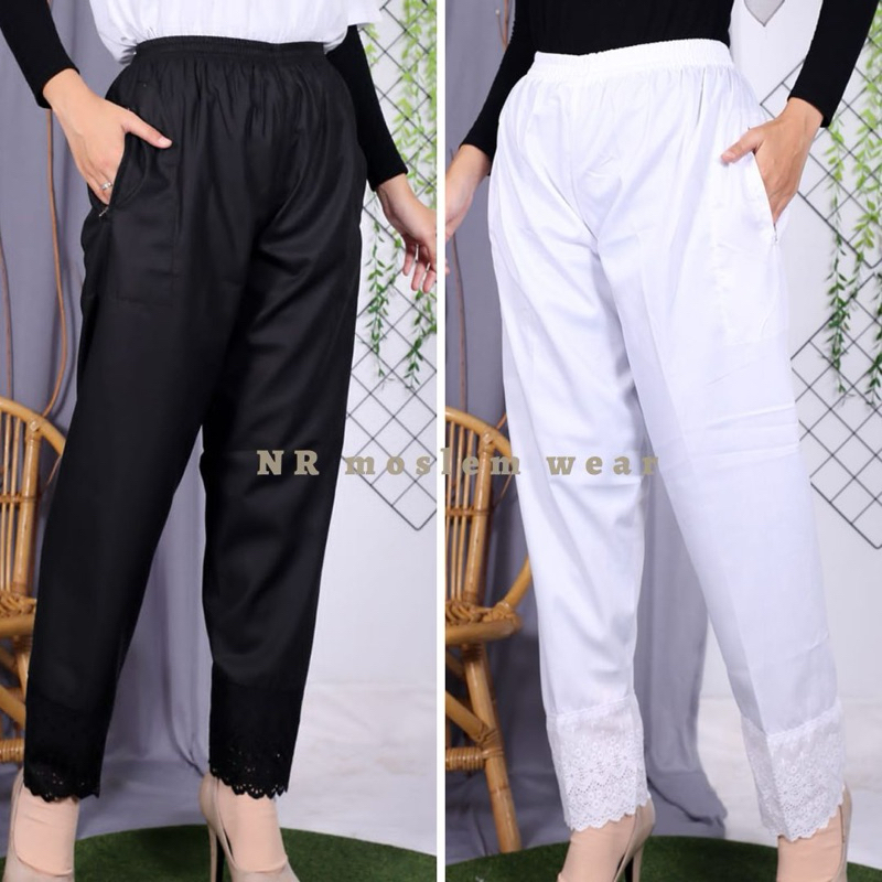 Jual CELANA UMROH HAJI WANITA BERKANTONG ,PAKAIAN HAJI WANITA , CELANA ...