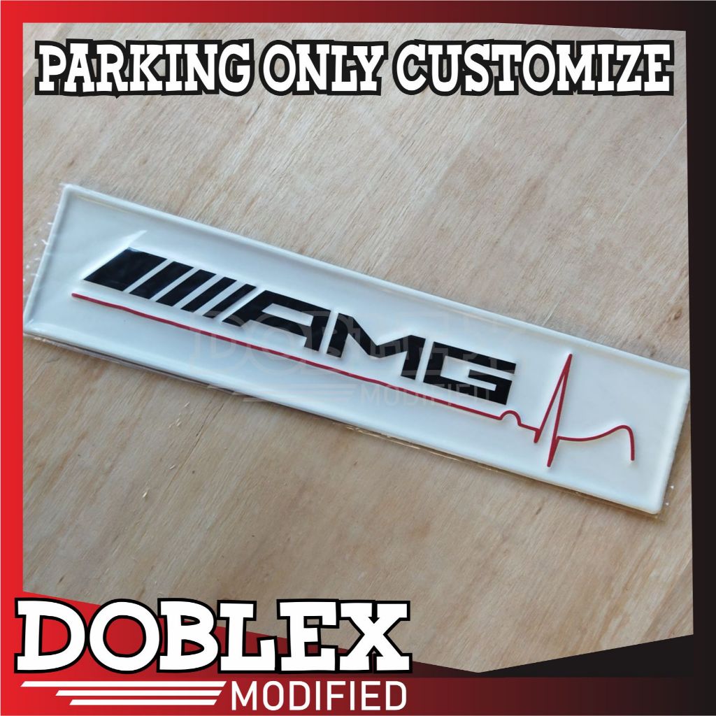 Jual PLAT CUSTOM EMBOSS EURO LOOK A M G | Shopee Indonesia