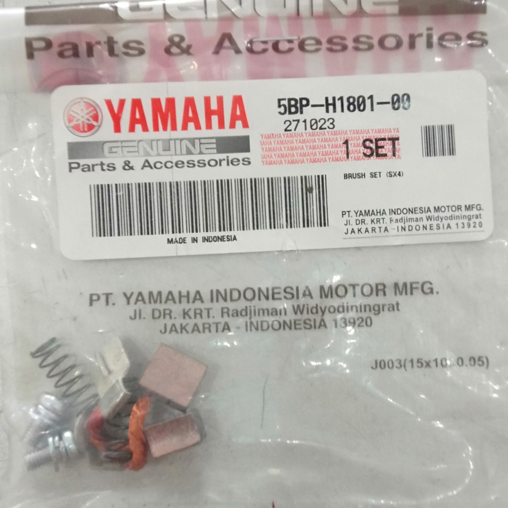 Jual BRUSH SET (SX4) / ARANG ARENG COL COOL STATER STARTER - SCORPIO / SCORPIO Z ( 5BP-H1801-00 ...