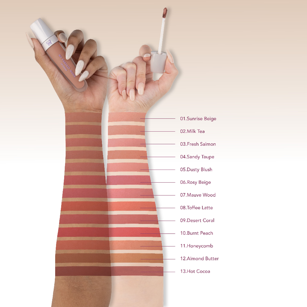 Jual MOP - My Perfect Nude Lip Cream | Shopee Indonesia