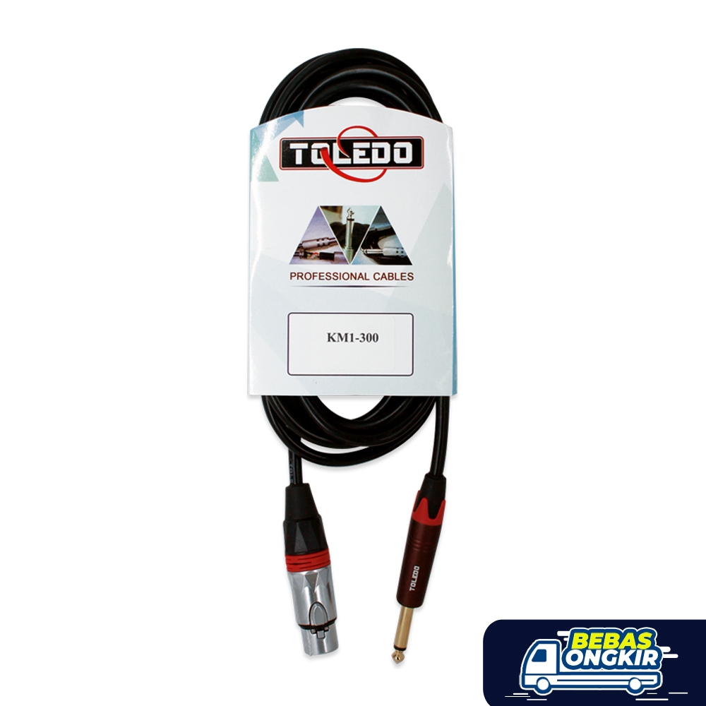 Jual KABEL INSTRUMEN JACK TOLEDO KM1-300D | Shopee Indonesia