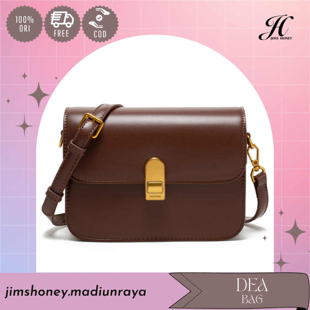Jual JIMS HONEY Dea Bag (Free Exclusive Box) Tas Selempang Simple dan Elegant Wanita Terbaru ...