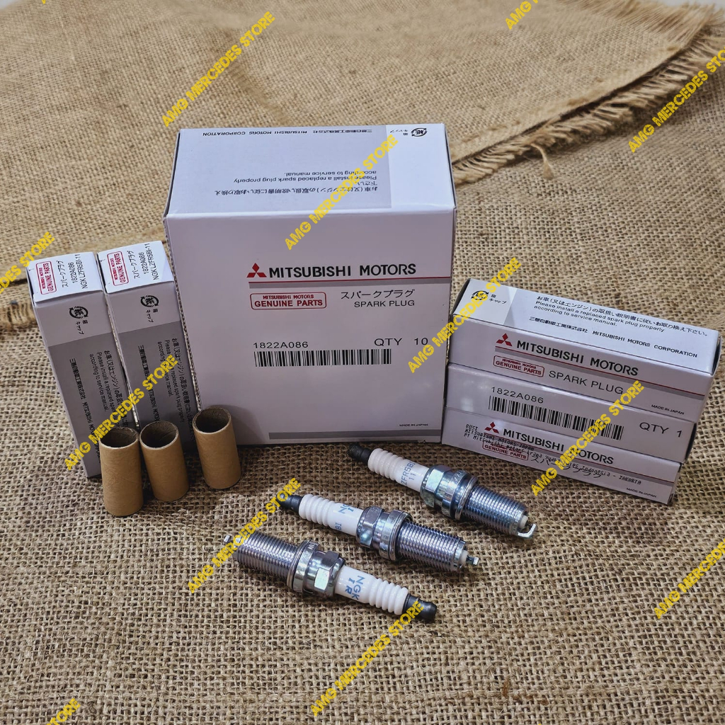 Jual 1822A086 BUSI SPARK PLUG MITSUBISHI X-SPANDER NEW LIVINA MIRAGE ...