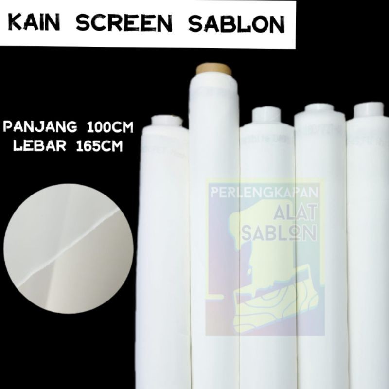 Jual KAIN SCREEN MONIL SABLON T20 PUTIH KAIN SCREEN SABLON | Shopee ...