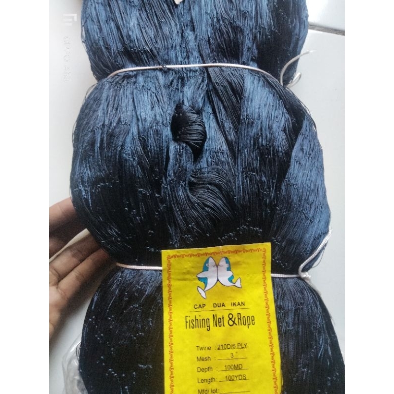 Jual JARING Nilon D6 210D/6 100 MD X100 YDS | Shopee Indonesia