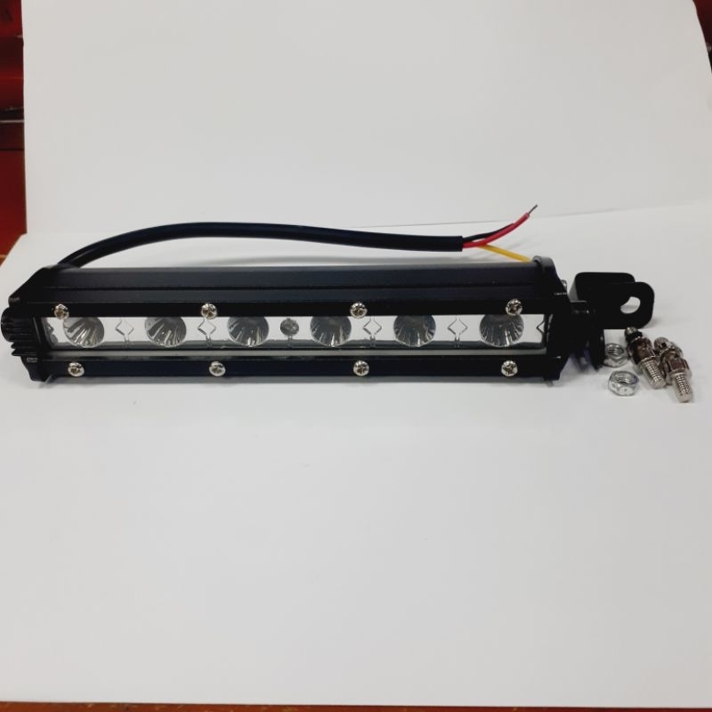 Jual LAMPU LED LIGHT BAR LAMPU KERJA SLIM 18CM 18 WATT 2 MODE | Shopee ...