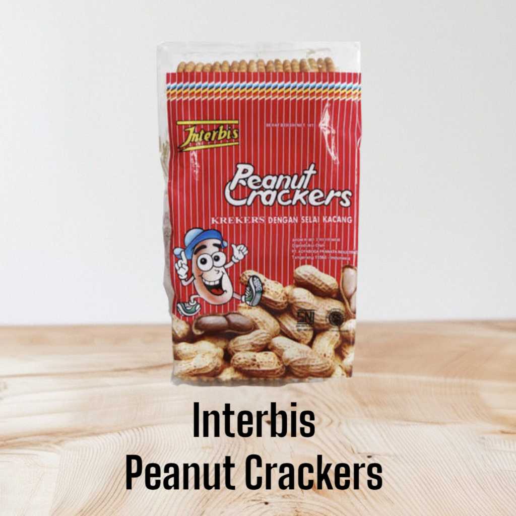 Jual INTERBIS BISKUIT 300GR / BISKUIT / MAKANAN RINGAN / RASA KACANG ...