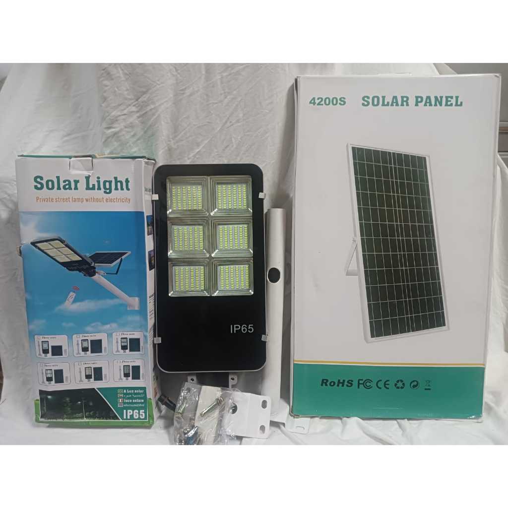 Jual LAMPU JALAN TENAGA SURYA SOLAR LIGHT IP65 | Shopee Indonesia