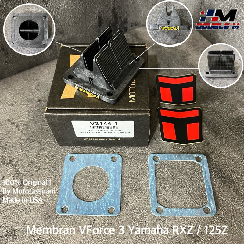 Jual Membran VForce V Force 3 V3144-1 Yamaha RXZ 125Z Original Made in ...