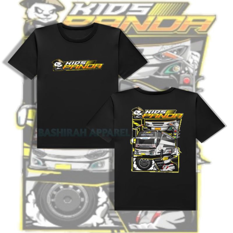 Jual Kaos Anak Kids Panda Bis Telolet Bis Basuri | Shopee Indonesia