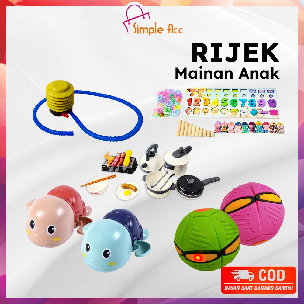 Jual DO-PART 2 Barang Rijek Mainan Anak Pretand Play Kids / Kitchen Set ...