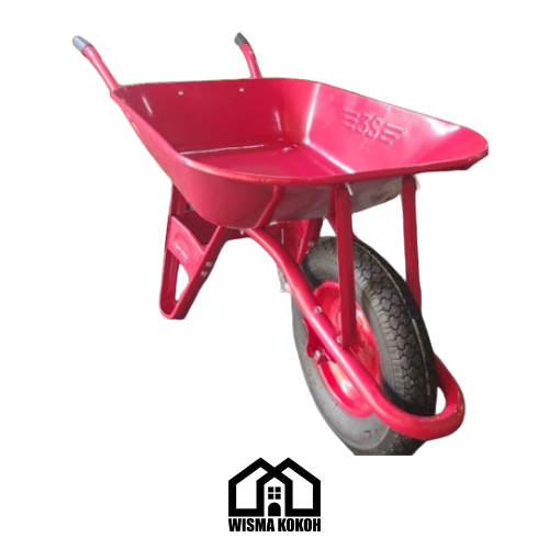 Jual GEROBAK SORONG PASIR / GEROBAK DORONG BANGUNAN / TROLY DORONG COR ...