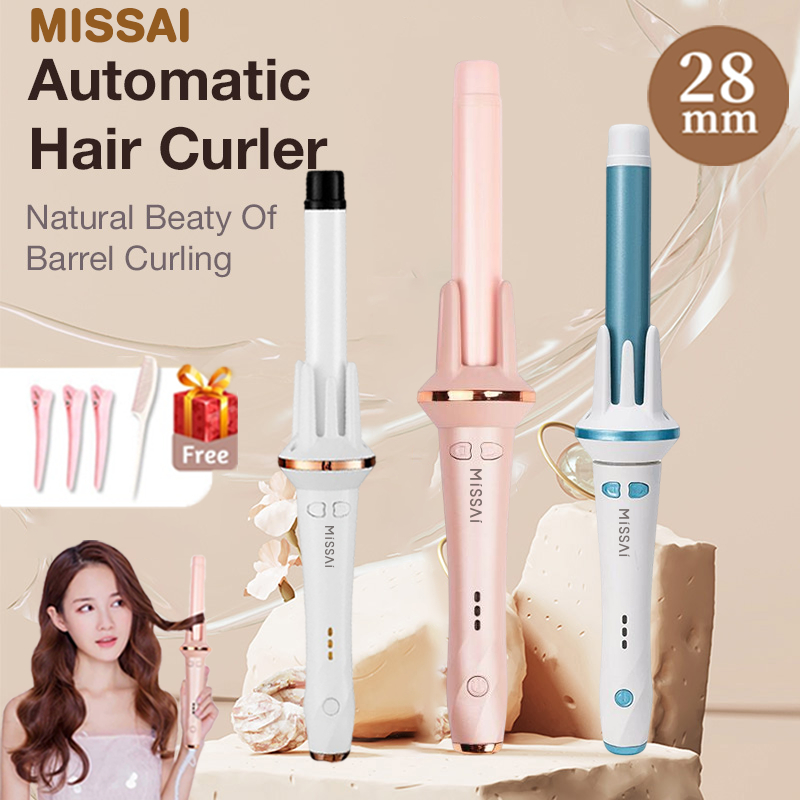 Jual MISSAI 28MM Catokan Curly Otomatis Catokan Keriting Rambut Otomatis Ceramics Curly 3 ...