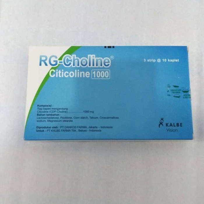 Jual RG CHOLINE 1000 mg (1 box) | Shopee Indonesia