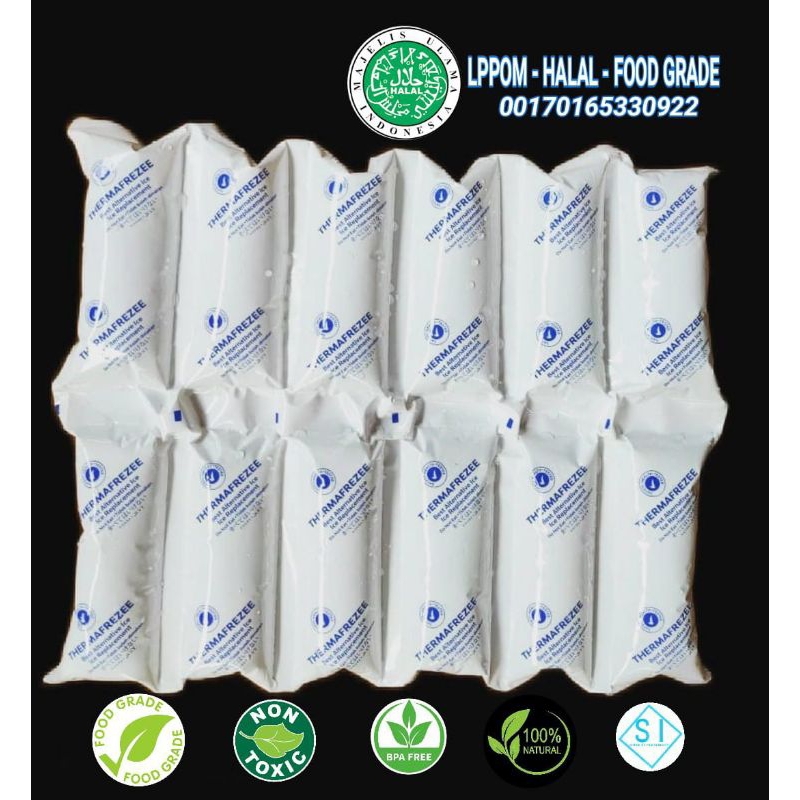 Jual ice gel ice pack THERMAFREEZE blue ice pack gel dry ice pendingin ...