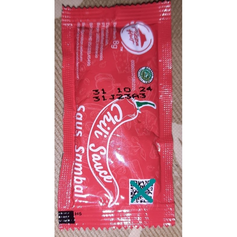 Jual Pizza Hut & Domino's Pizza Saus Sambal (Chili Sauce) Sachet 8gr ...