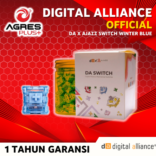 Jual Switch DA x AJAZZ Winter Linear 48g 3 Pin Mechanical Keyboard 1 BOX AGP | Shopee Indonesia