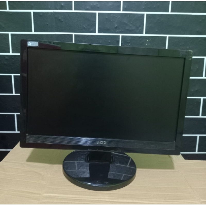 Jual monitor AOC 16inch wide | Shopee Indonesia