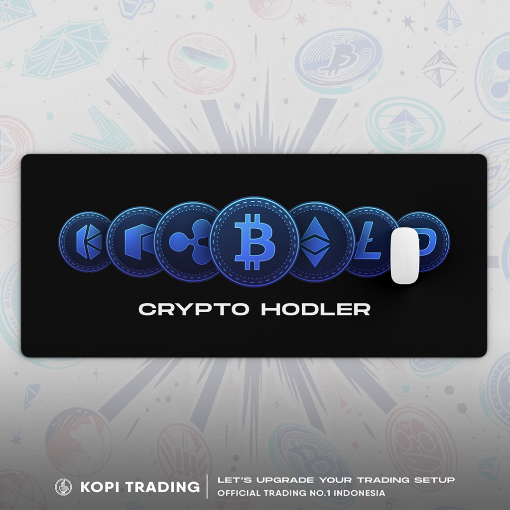 Jual MOUSE PAD CRYPTO HODLER INDONESIA kopitrading | Shopee Indonesia