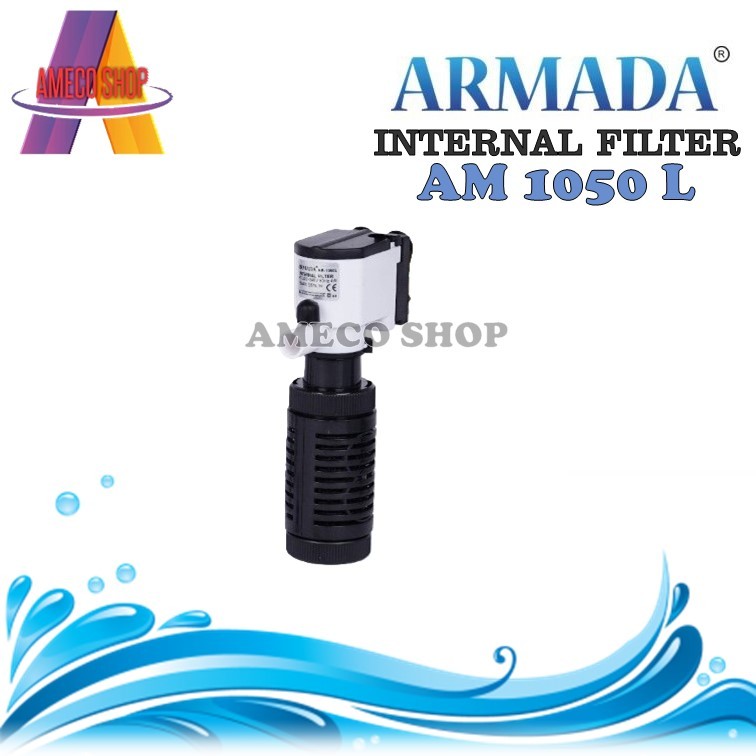 Jual ARMADA Power Head Pompa Air internal Filter Aquarium AM 1050 L ...