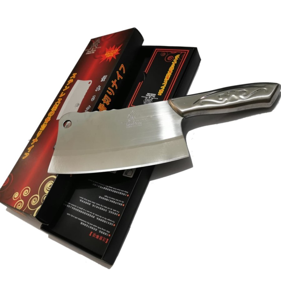 Jual SR GLK01 Golok Daging Stainless Pisau Cincang Tulang Kuat Mantap ...