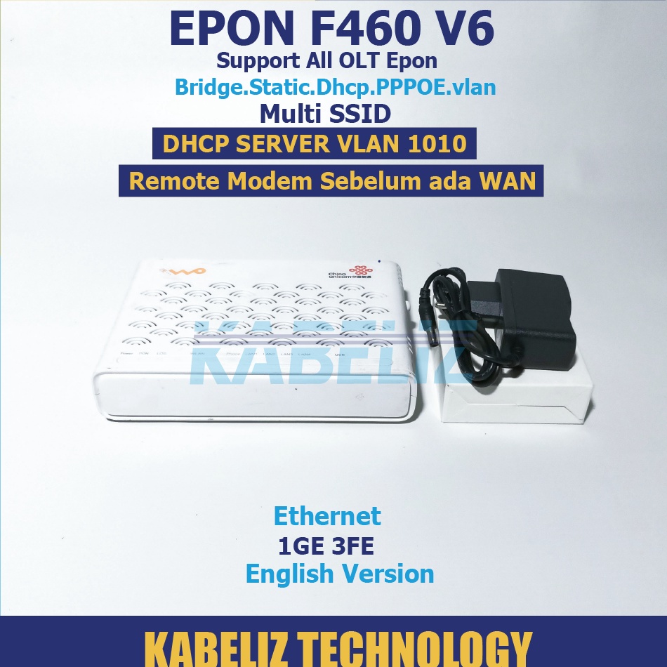 Jual ONU EPON V6 ONT WIFI MODEM WIFI MURAH GIGABYTE SUPPORT ALL OLT ...