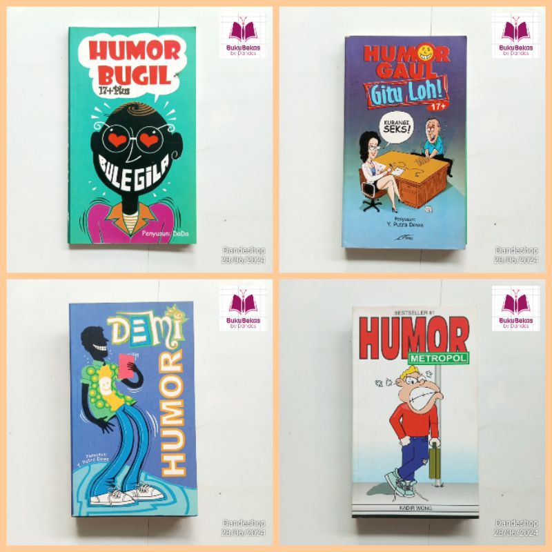 Jual Buku Humor Komedi (Pilih Judul) | Shopee Indonesia