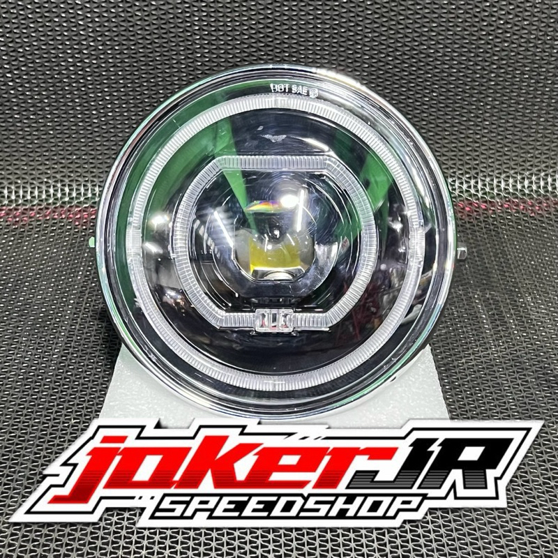 Jual LAMPU BILED 7” NINJA R SS CUSTOM UKURAN 7 INCH SOKET H4 BAHAN ...