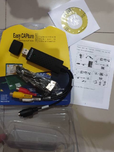 Jual Easycap USB Video Capture Adapter 1 Channel x R4E6 | Shopee Indonesia