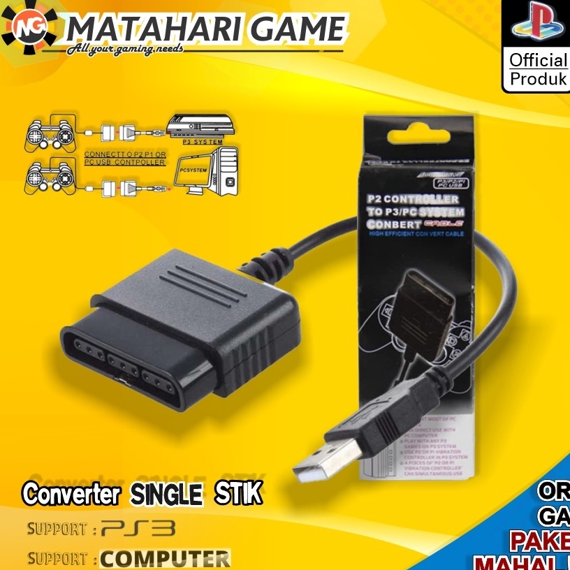 Jual KODE PRODUK 9E84853 Converter Konverter USB 1 Slot Stik Stick PS2 ...
