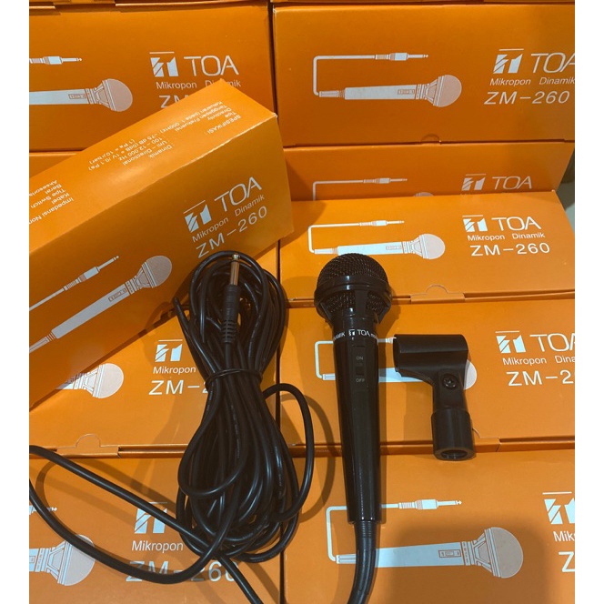 Jual HJ6 Mic Kabel TOA ZM26 ORIGINAL Mircophone Toa Garansi resmi TOA ...