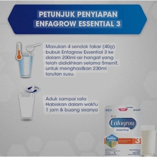 Jual Enfagrow Essential 3 400gr ( susu pertumbuhan usia 1-3 tahun ...