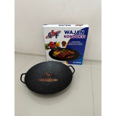 Jual WAJAN KONDUKSI SERBAGUNA PANCI TEFLON MULTI GRILL PAN TEFLON BBQ ...
