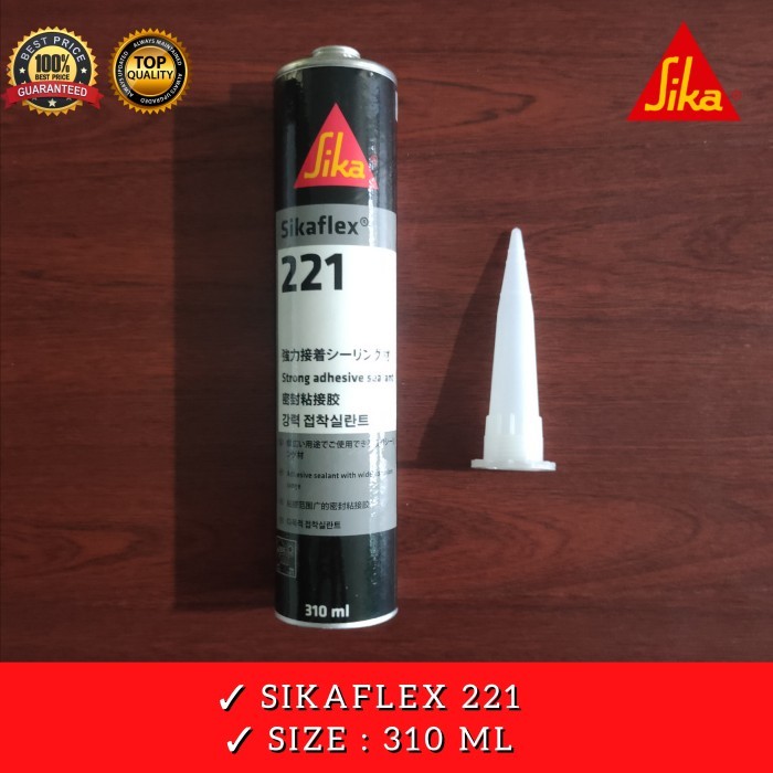 Jual Sika Sikaflex 221 Heavy Duty Adhesive Sealant Sikaflex 221 black ...