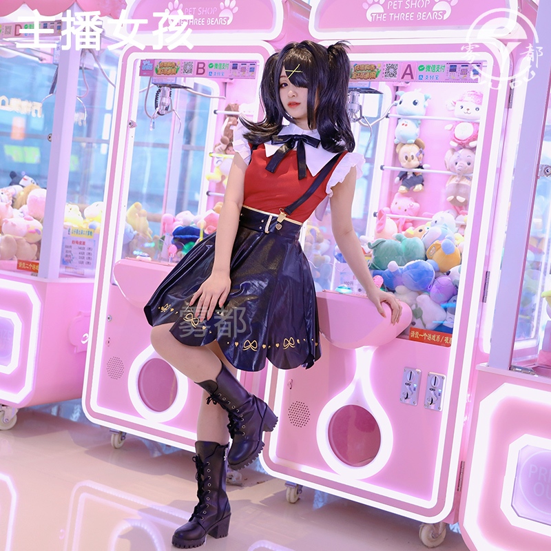 Jual 【wudu】 Needy Streamer Overload cosplay Ame-chan cosplay costume and Ame-chan wig | Shopee ...