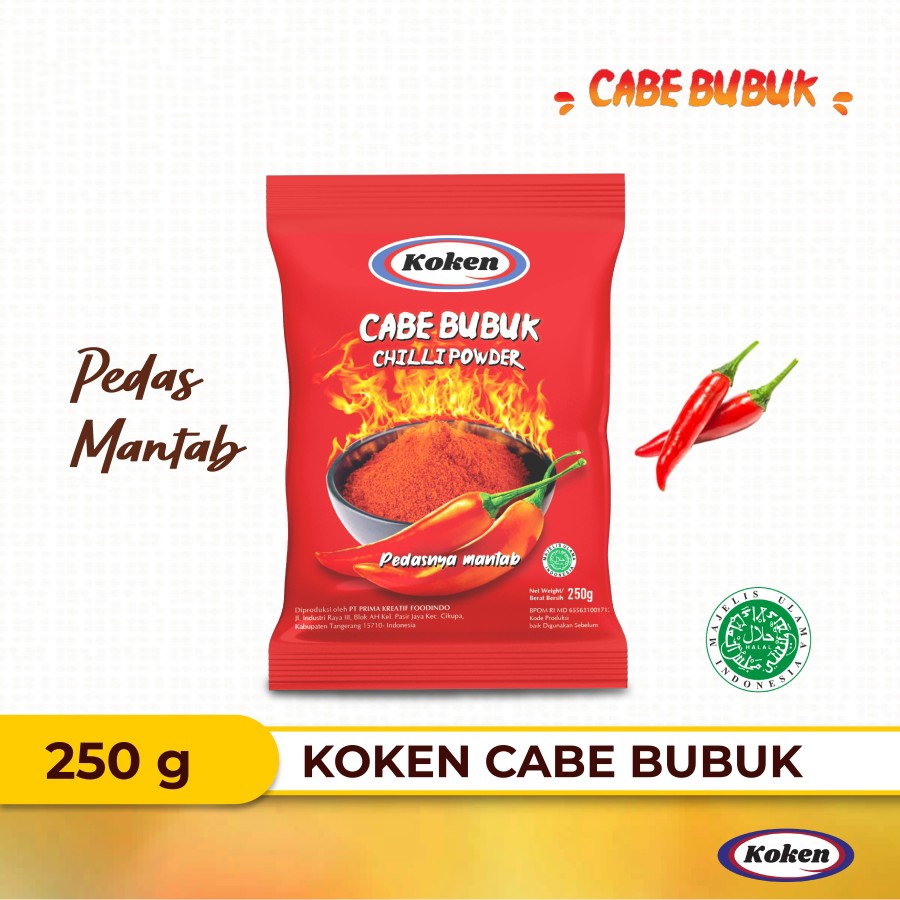 Jual Myhomey Bubuk Cabai Giling kemasan 25 gr 250 gr cabe tabur pedas ...