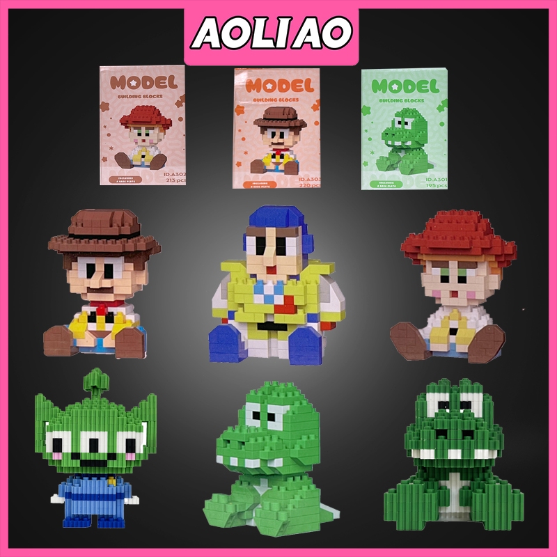 Jual AOLIAO Toy Story Building Blok Nano Mini Blocks Buzz Lightyear DIY ...