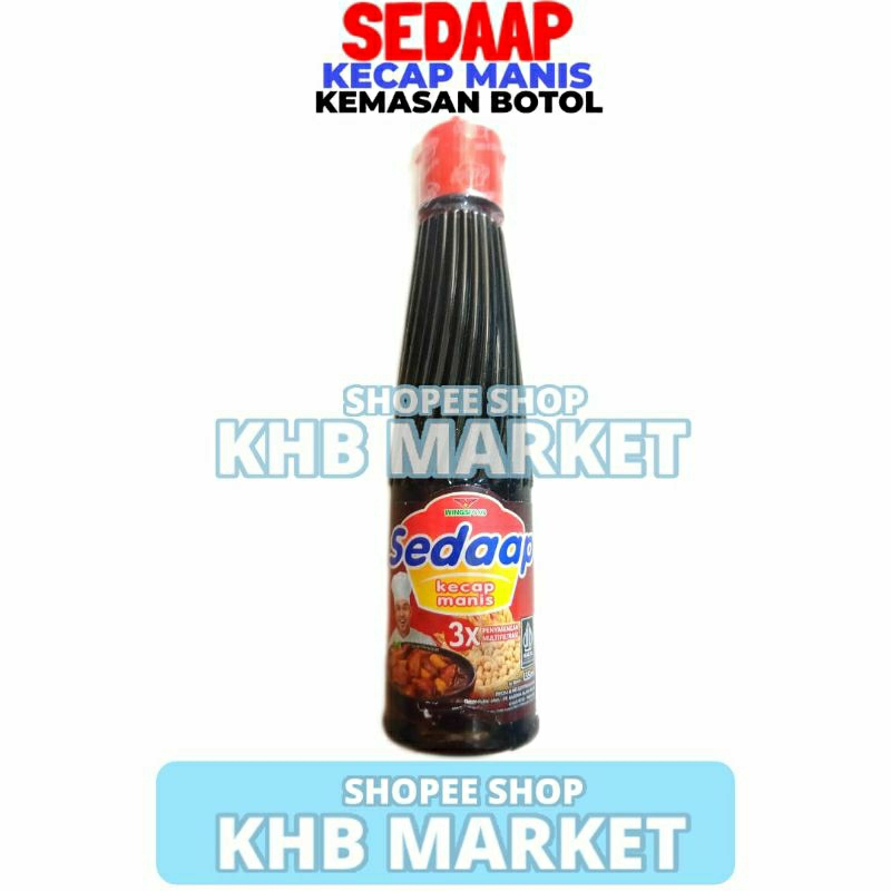 Jual Kecap Sedaap Kemasan Botol 135ML | Shopee Indonesia
