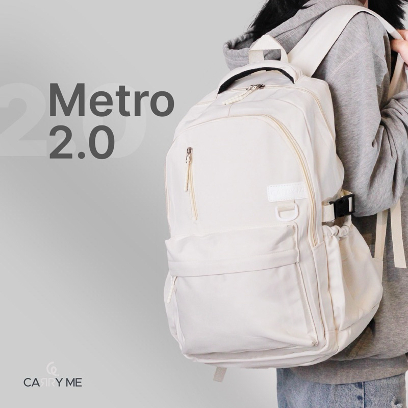 Jual Carry Me - Metro 2.0 Backpack / Ransel Wanita Pria | Shopee Indonesia
